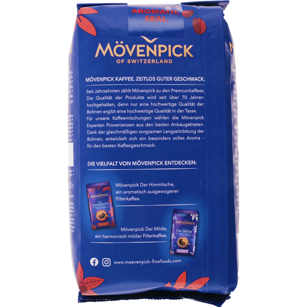 Кофе в зернах «Movenpick» натуральный, 500 г купить в Минске: недорого ...