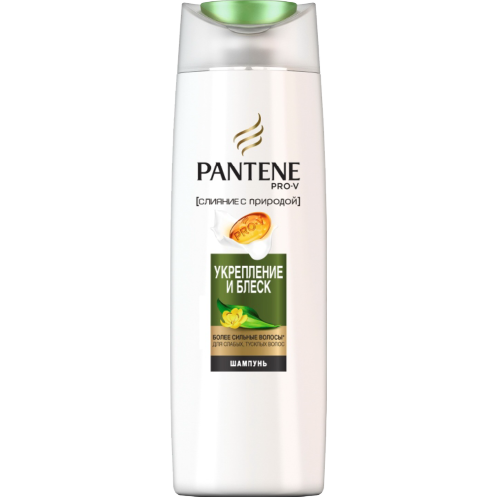 Шампунь «Pantene» слияние с природой, укрепление и блеск, 250 мл купить ...