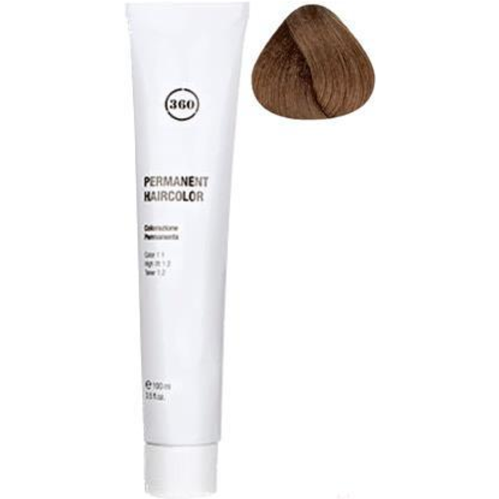 Крем-краска для волос «Kaaral» 360 Professional Haircolor, 6.3, 100 мл ...