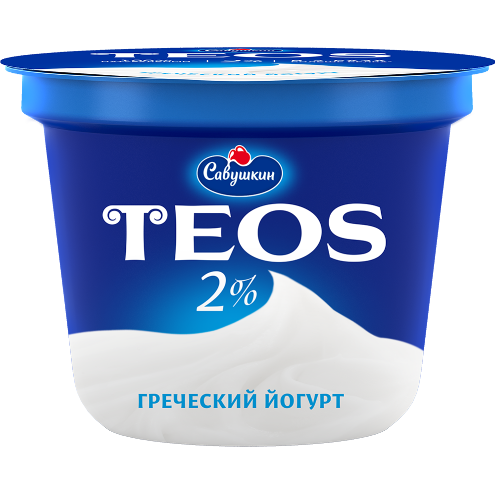 Йогурт греческий «Teos» 2%, 250 г купить с доставкой, цены в интернет ...