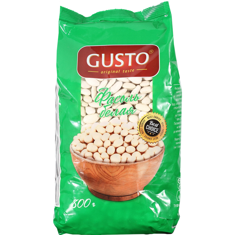Фасоль «Gusto» белая, 800 г купить с доставкой, цены в интернет ...