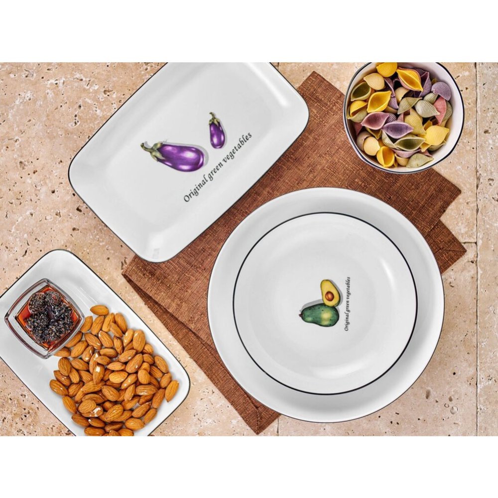 Тарелка «Walmer» Salad, W37000733, авокадо купить в Минске: недорого, в ...