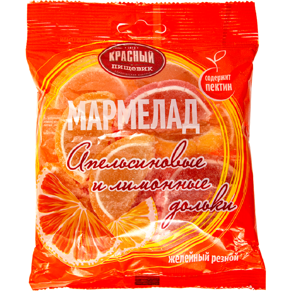 Мармелад «Красный пищевик» апельсиновые и лимонные дольки, 210 г купить ...