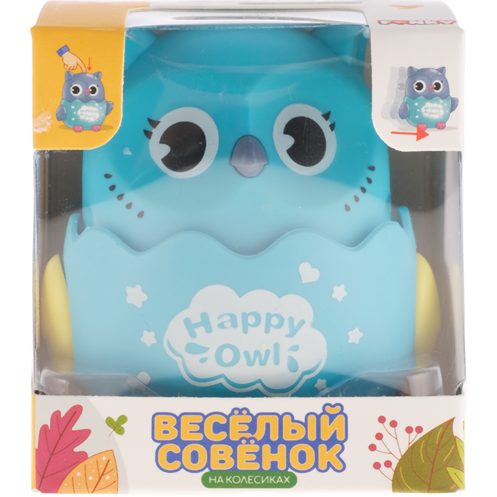 Игрушка развивающая «Funky Toys» Веселый Совенок, в ассортименте, арт ...
