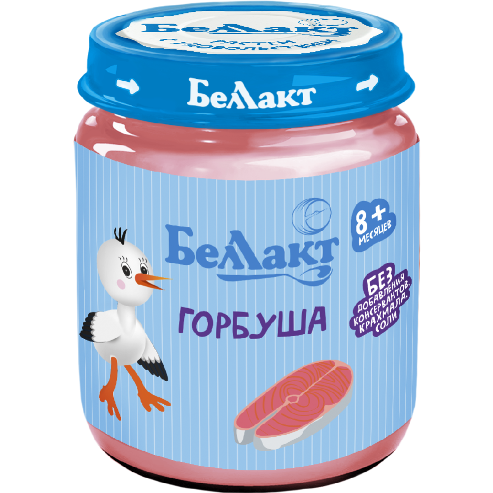 Пюре из горбуши «Беллакт» с 8 месяцев, 95 г купить с доставкой, цены в ...