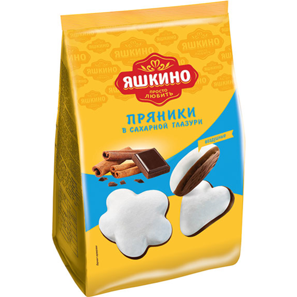 Пряники «Яшкино» в сахарной глазури, 350 г купить в Минске: недорого, в ...