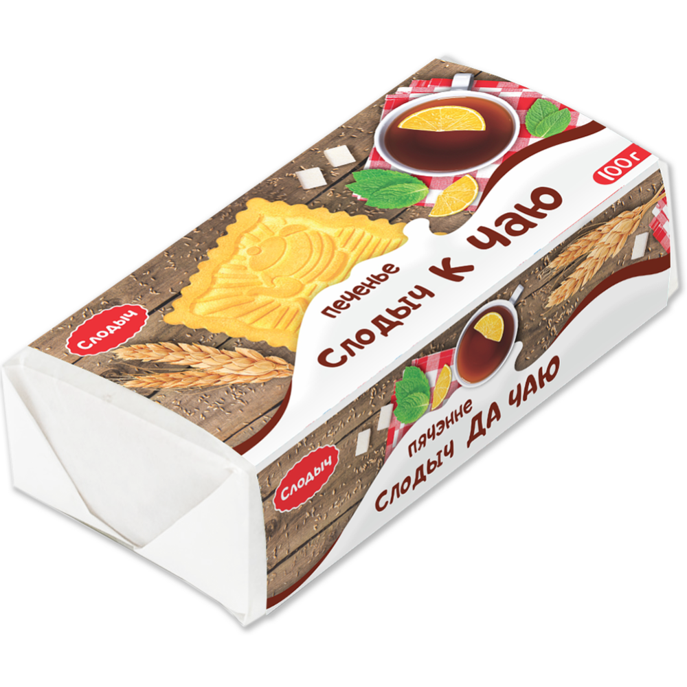 Печенье «Слодыч» К чаю, сахарное, 100 г купить с доставкой, цены в ...