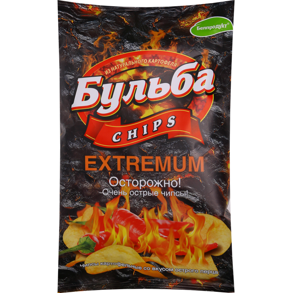Чипсы «Бульба Chips» со вкусом острого перца, 75 г купить в Минске ...